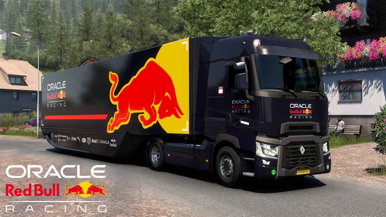 ETS2 [1.45] Oracle Red Bull Racing 2022 - Aerodynamic Trailer - YouTube