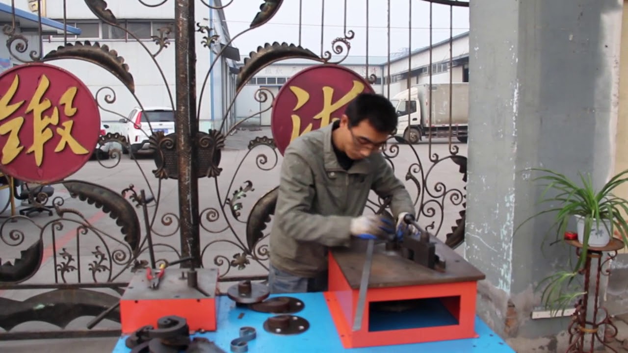 DH-SW.A Manual Wrought Iron Scroll Bending Tool Metal Craft Scroll ...