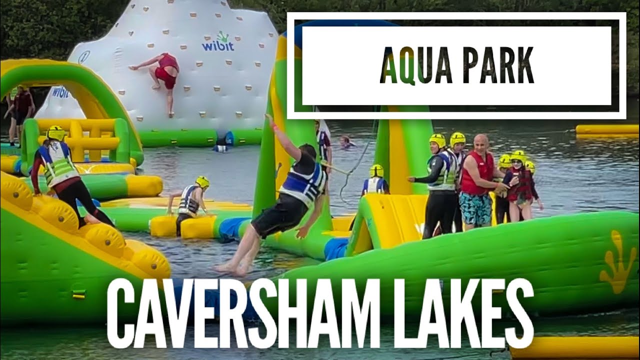 Caversham Lakes Aqua Park - Wibit - YouTube