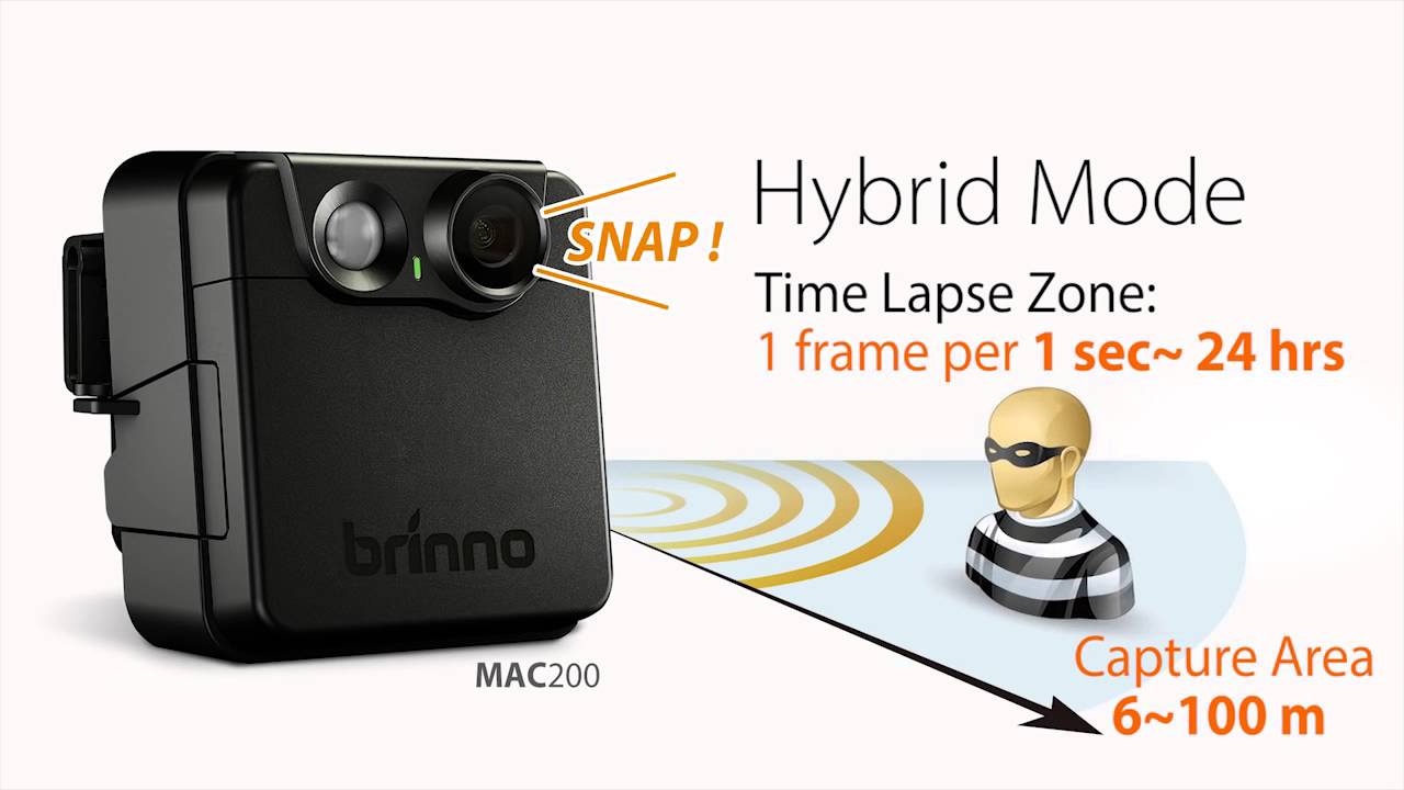 Brinno Battery Powered Security Camera - MAC200 - Introduction - YouTube