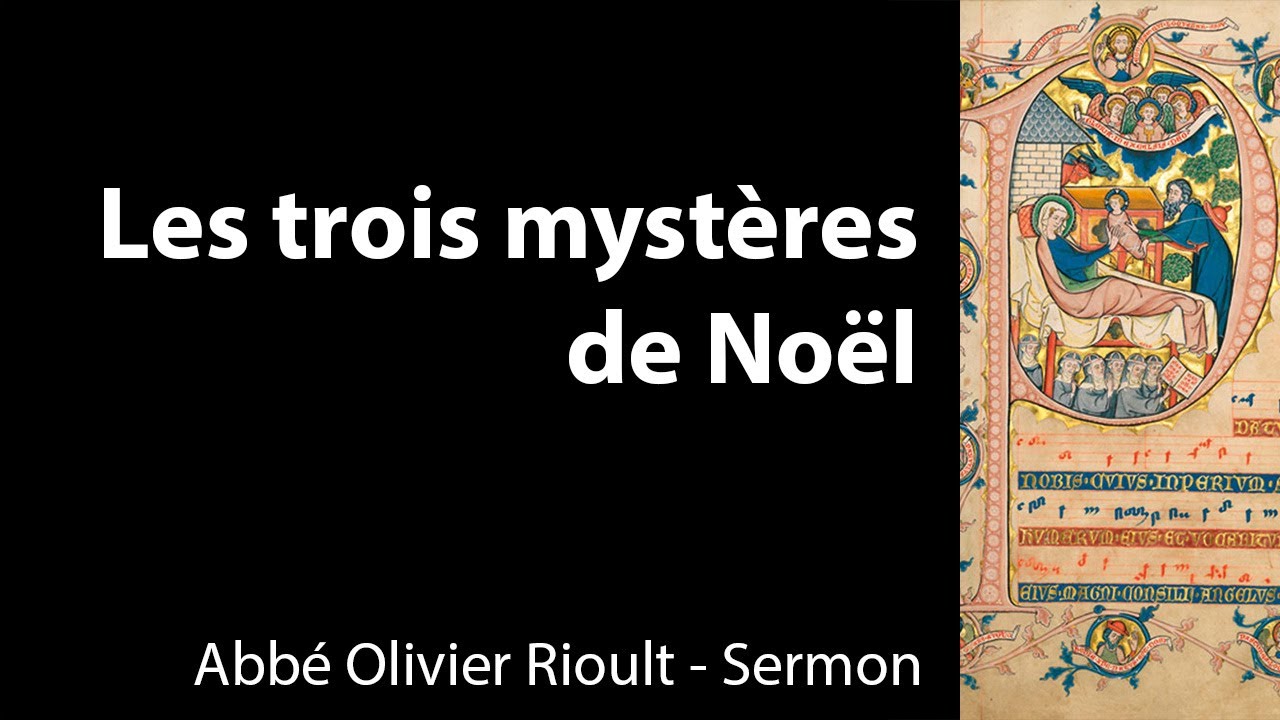 Les trois mystères de Noël - Sermon - YouTube