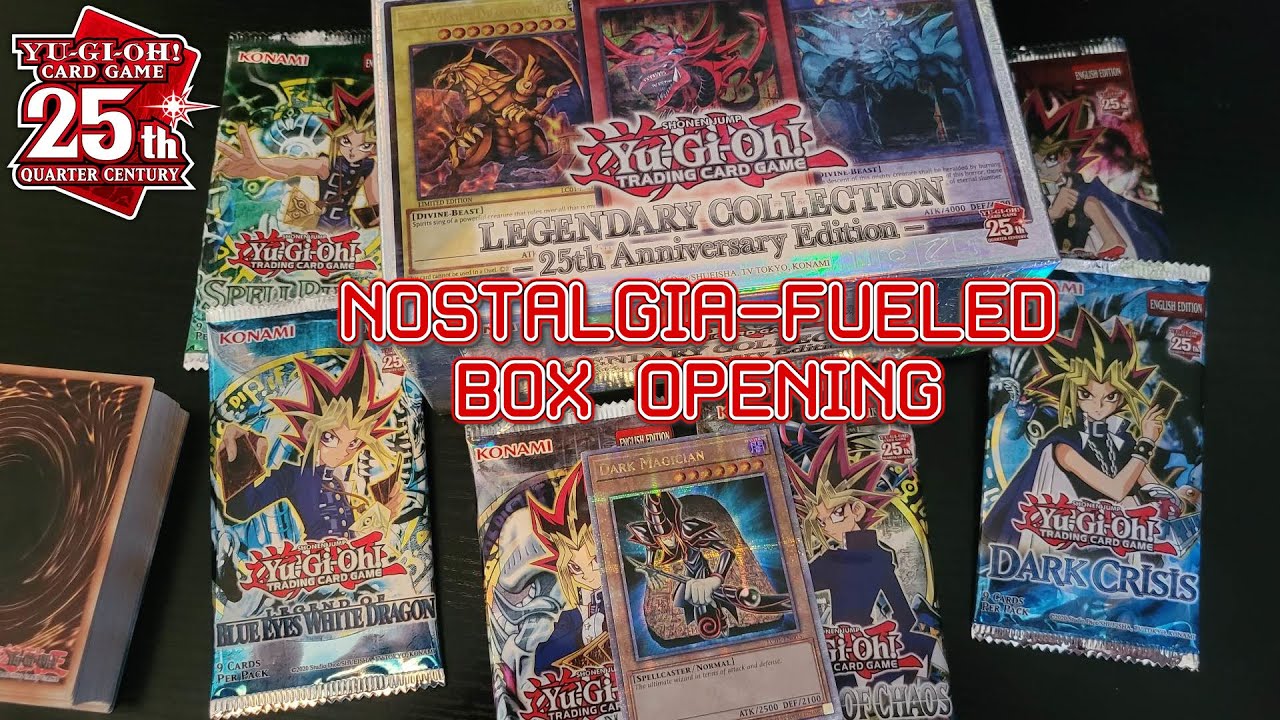 NOSTALGIA OVERLOAD! | Opening #Yugioh 25th Anniversary Box - YouTube