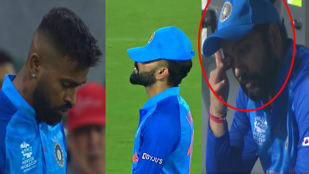 Emotional Rohit Virat Hardik crying after lost semifinal against ...