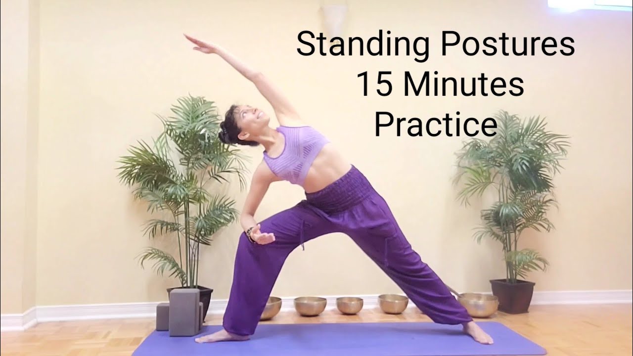 Gentle Yoga Practice - Standing Postures. Kick-start - to a Slimmer ...