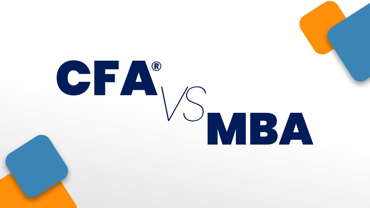 MBA ou CFA®, qual escolher? - YouTube