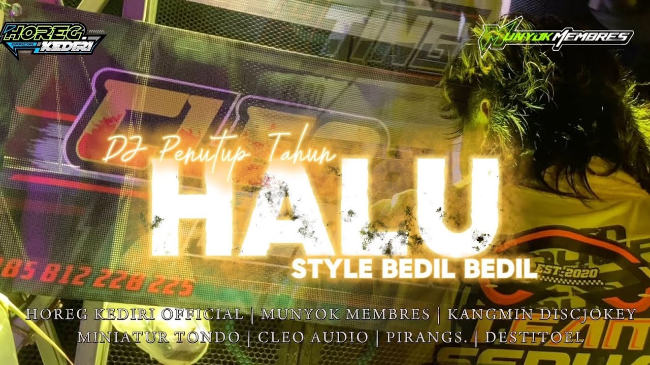DJ HALU STYLE NROTOK SPESIAL PENUTUPAN TAHUN 2024| REMIXER BY KANGMIN ...