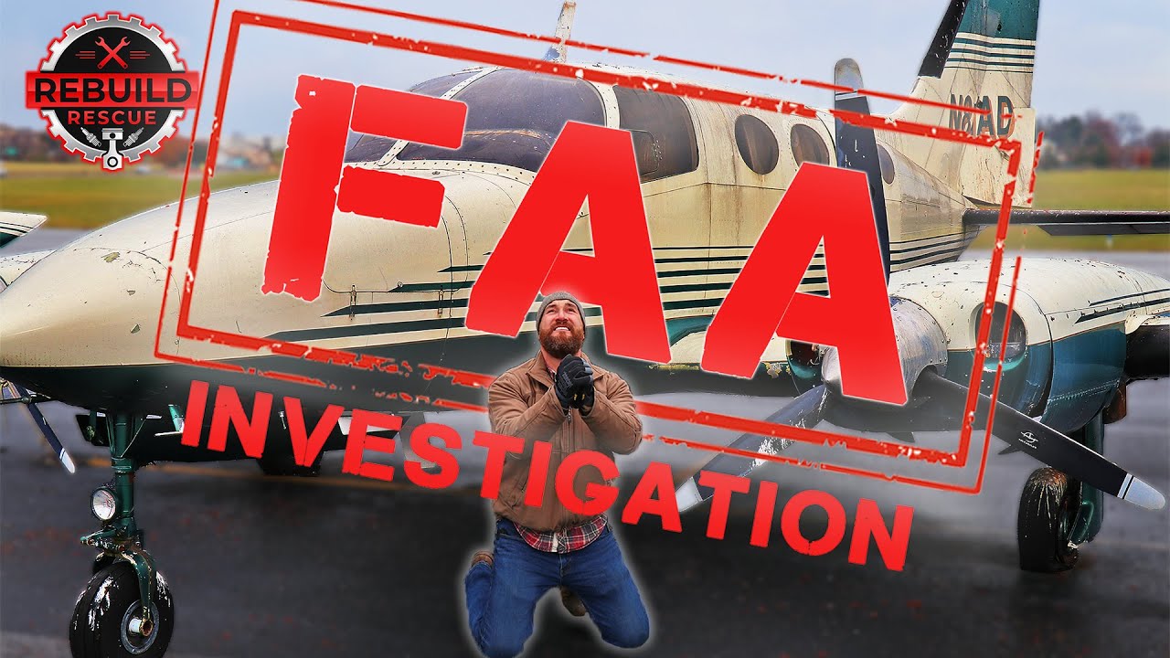 FAA Investigation Of The Free Abandoned Airplane - YouTube