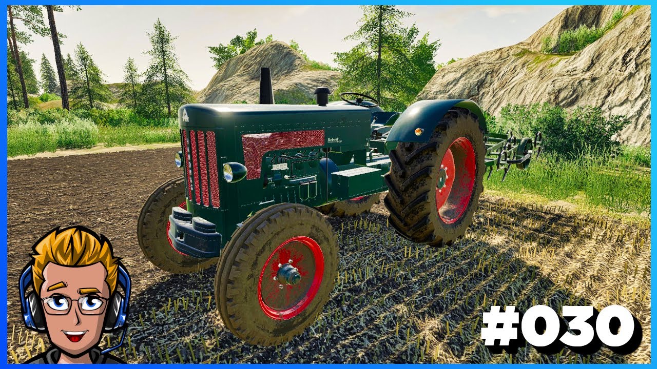 LS19 Oldtimer Projekt | Der Mais muss auf den Acker | Oldtimer Mods ...