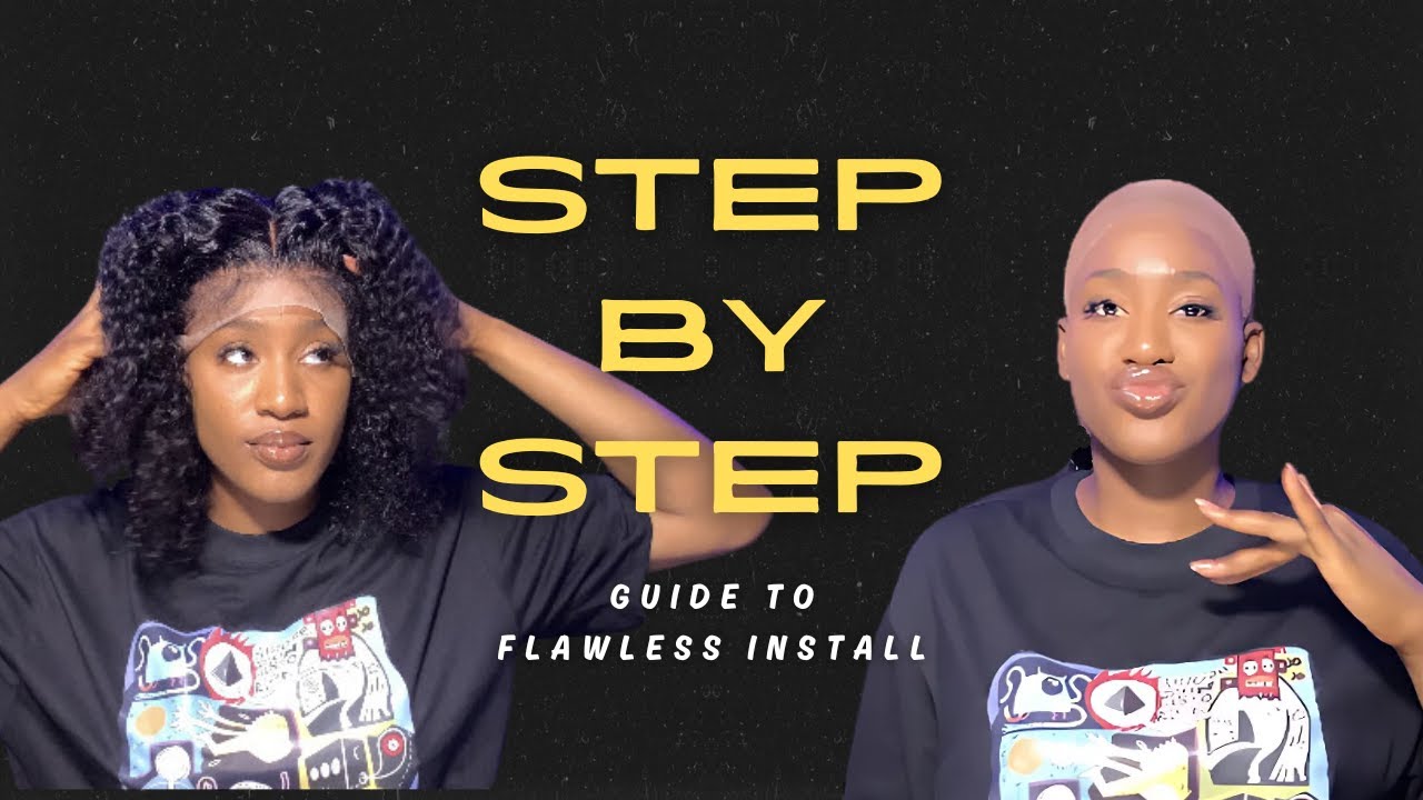 HOW TO INSTALL A FRONTAL WIG - FRONTAL INSTALLATION TUTORIAL EXTREMELY ...