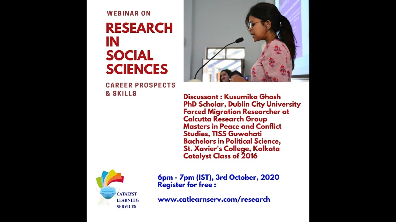 Research in Social Sciences : Career Prospects and Skills - YouTube