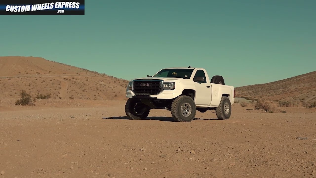 KMC KM237 Riot Beadlock Machined Custom Truck Wheel Premier - YouTube