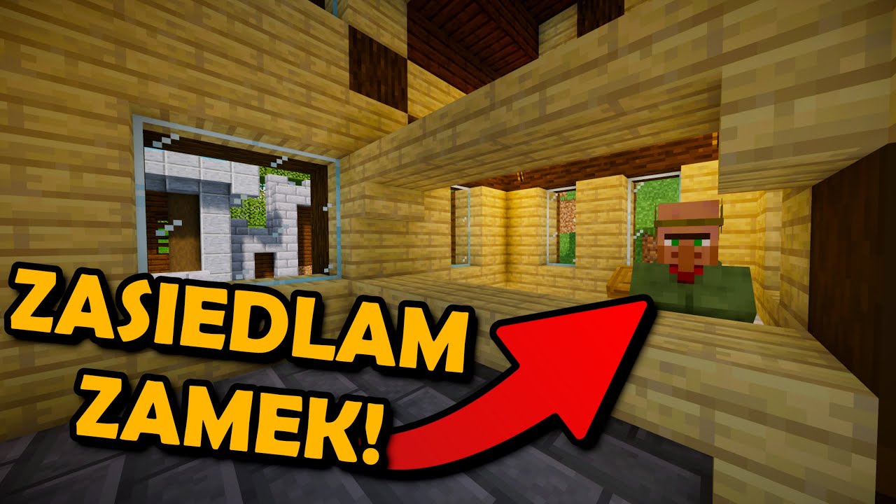 ZASIEDLAM ZAMEK! | MINECRAFT SURVIVAL #017 - YouTube