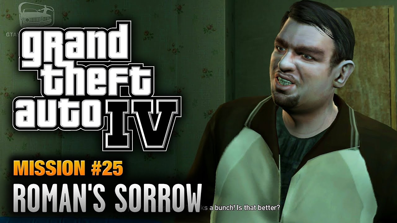 GTA 4 - Mission #25 - Roman's Sorrow (1080p) - YouTube