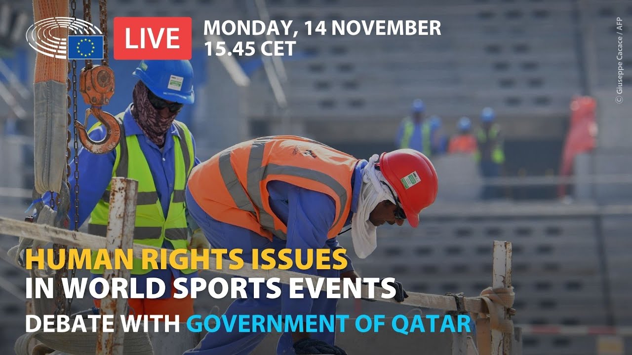 MEPs address human rights in Qatar ahead of World Cup - YouTube