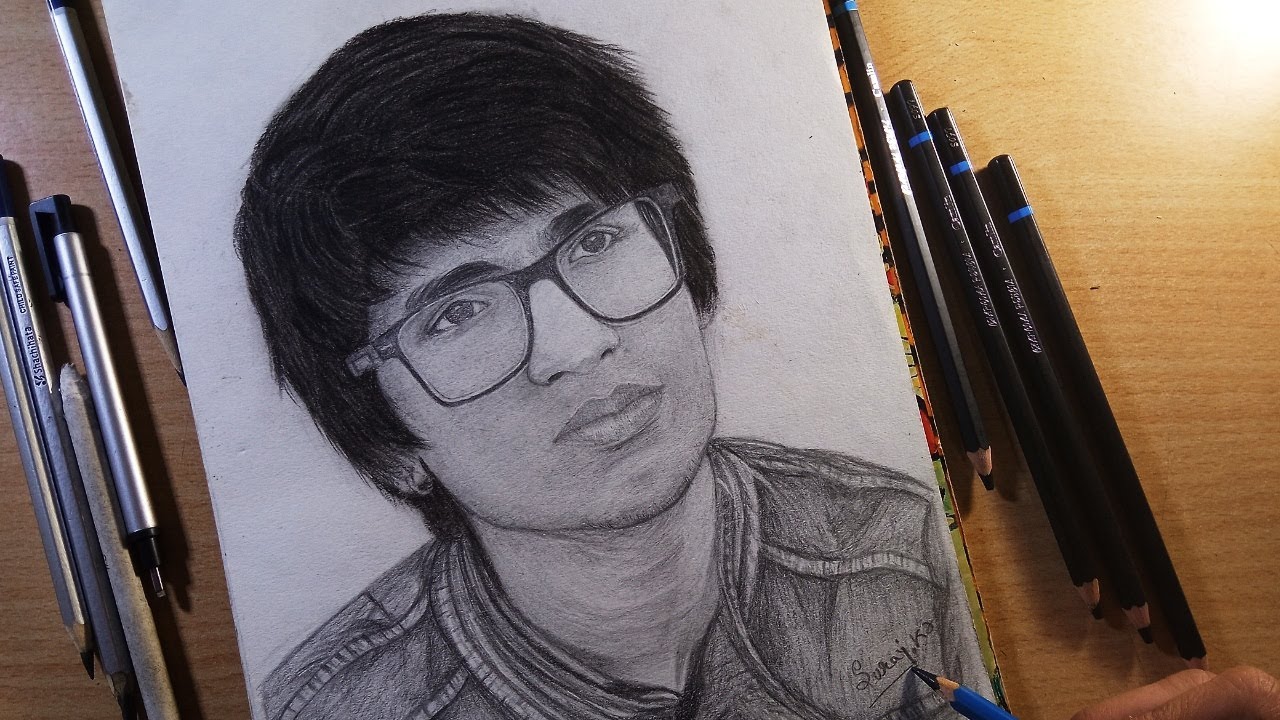 Drawing @Sourav Joshi Arts | Indian artist | Suraj Kumar art - YouTube