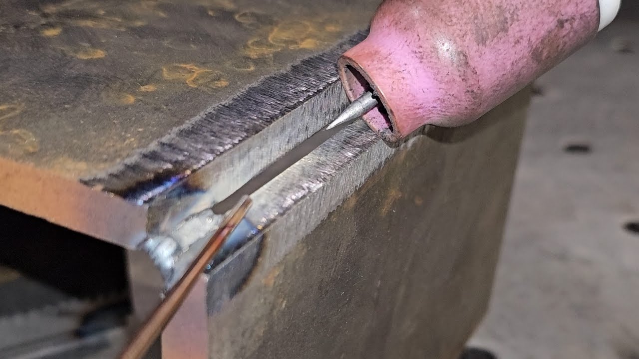 Two Amazing Processes for Open Gap Edge TIG Welding - YouTube