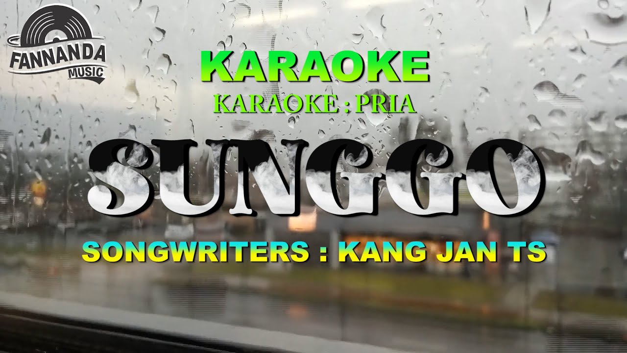 SUNGGO - KANG JAN TS ( KARAOKE ) - YouTube