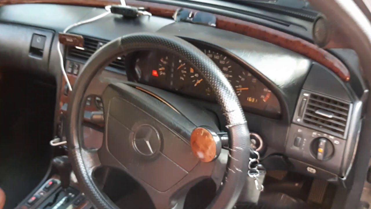 Simple W202 C180 water intake mods - YouTube