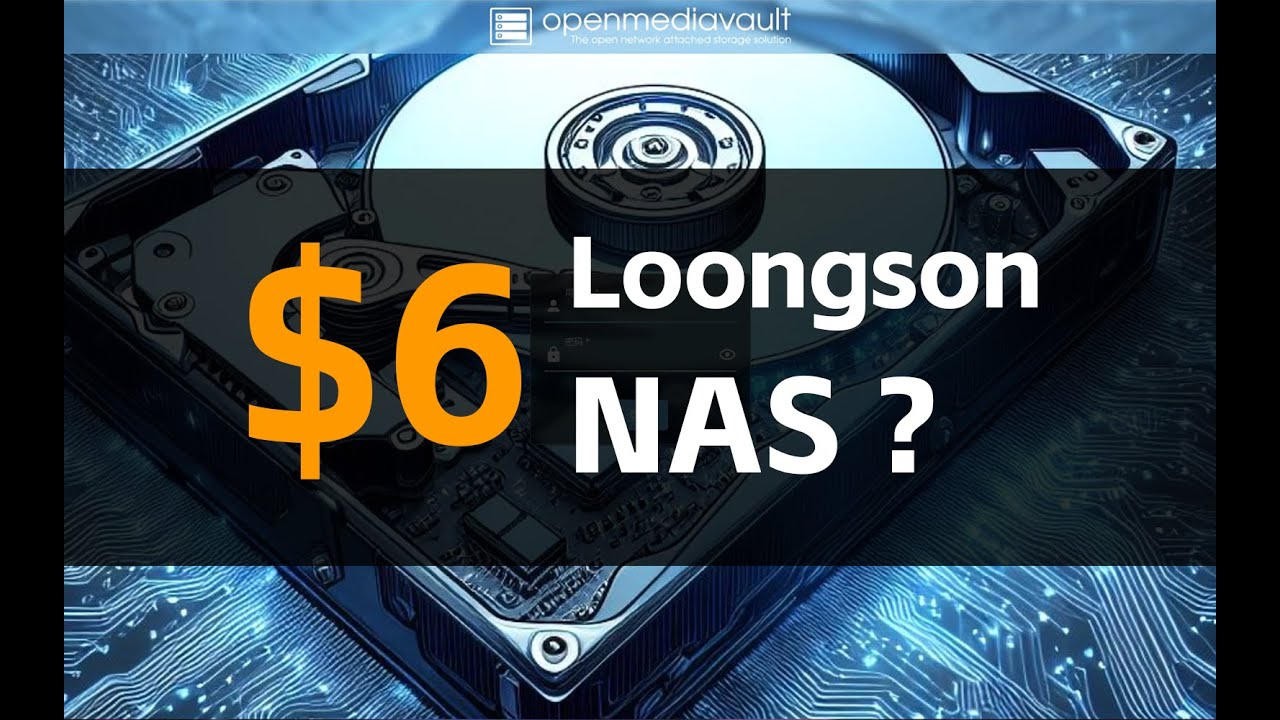 $6 NAS System? I ported OMV to Loongson platform! 你们要的36元龙芯NAS来了！买不到别怪我 ...