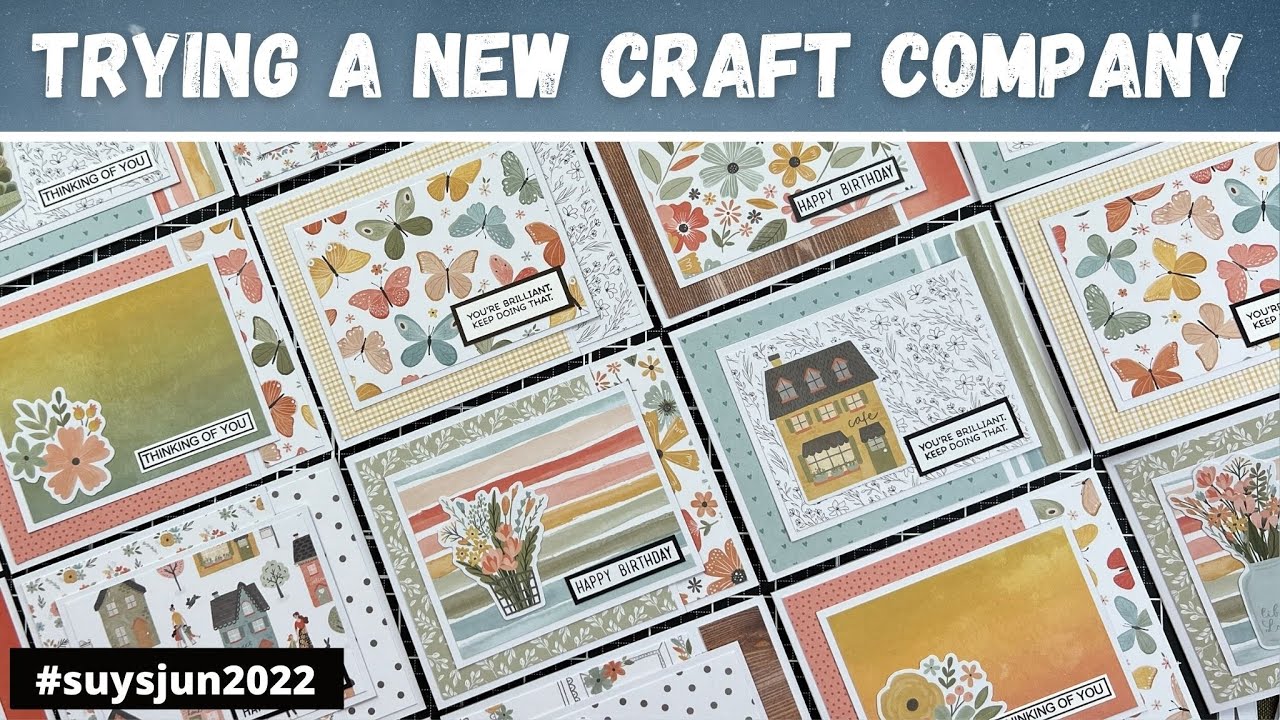 28 super simple cards | June 2022 SheetLoad - YouTube