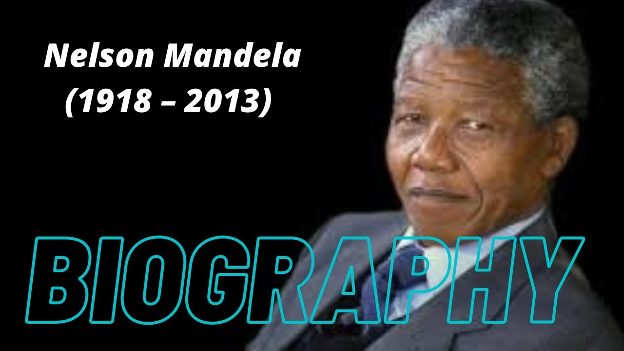 Nelson Mandela Biography In ENGLISH | History Of South Africa Apartheid ...