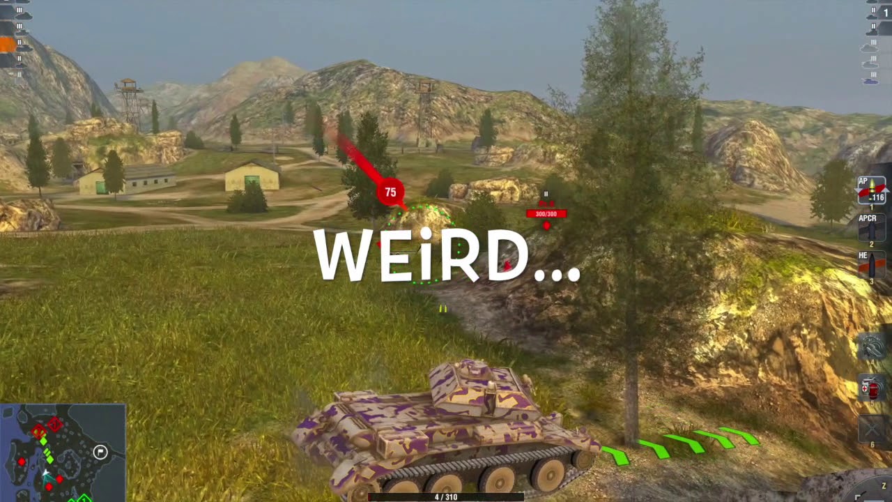 WOT Blitz Most OP tank - YouTube