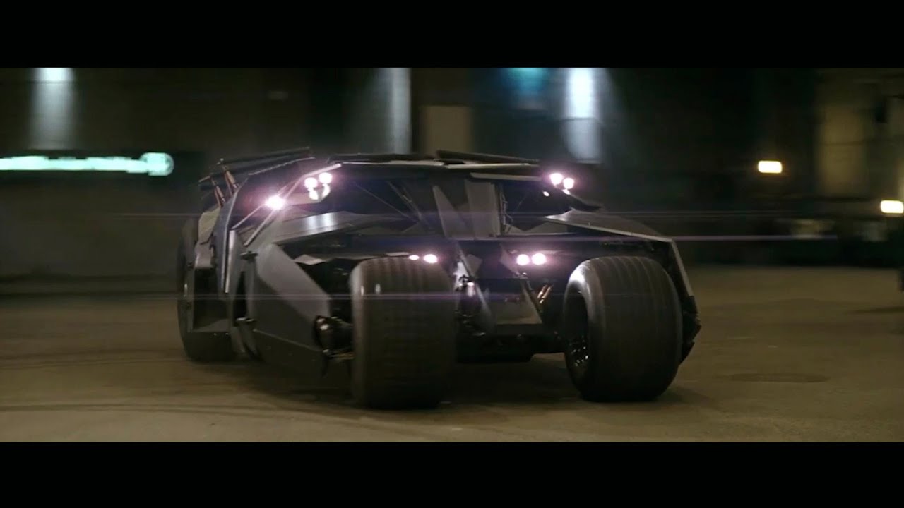 Batman Begins - Batman escapa con el batmóvil - YouTube