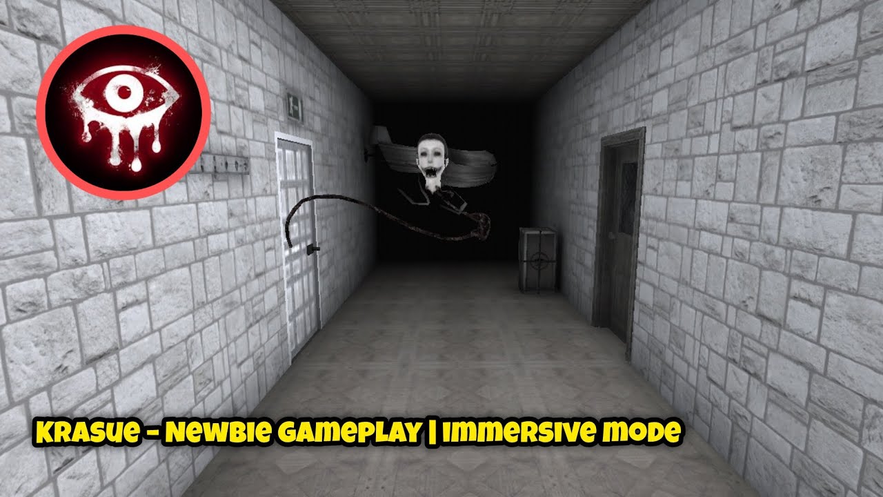 Krasue Gameplay in Eyes Horror Game | Newbie Mode Immersion - YouTube