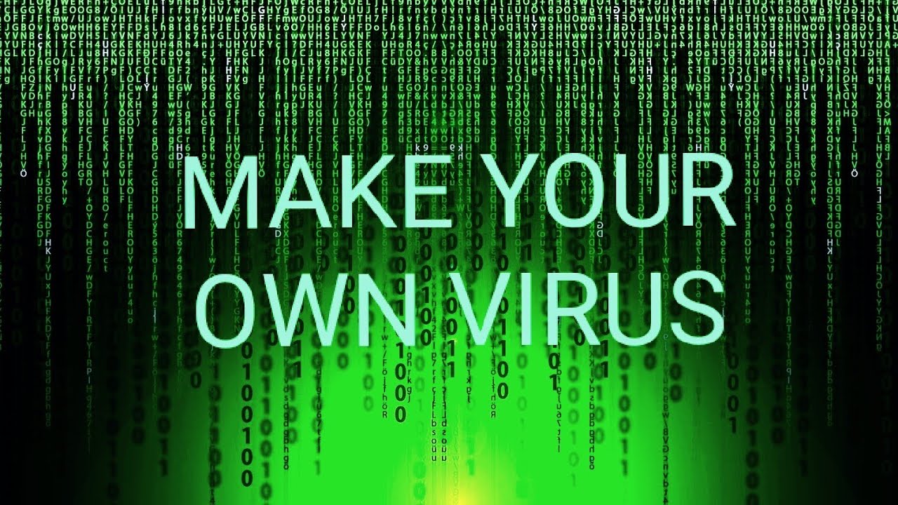How to make a virus for windows 8,10 - YouTube