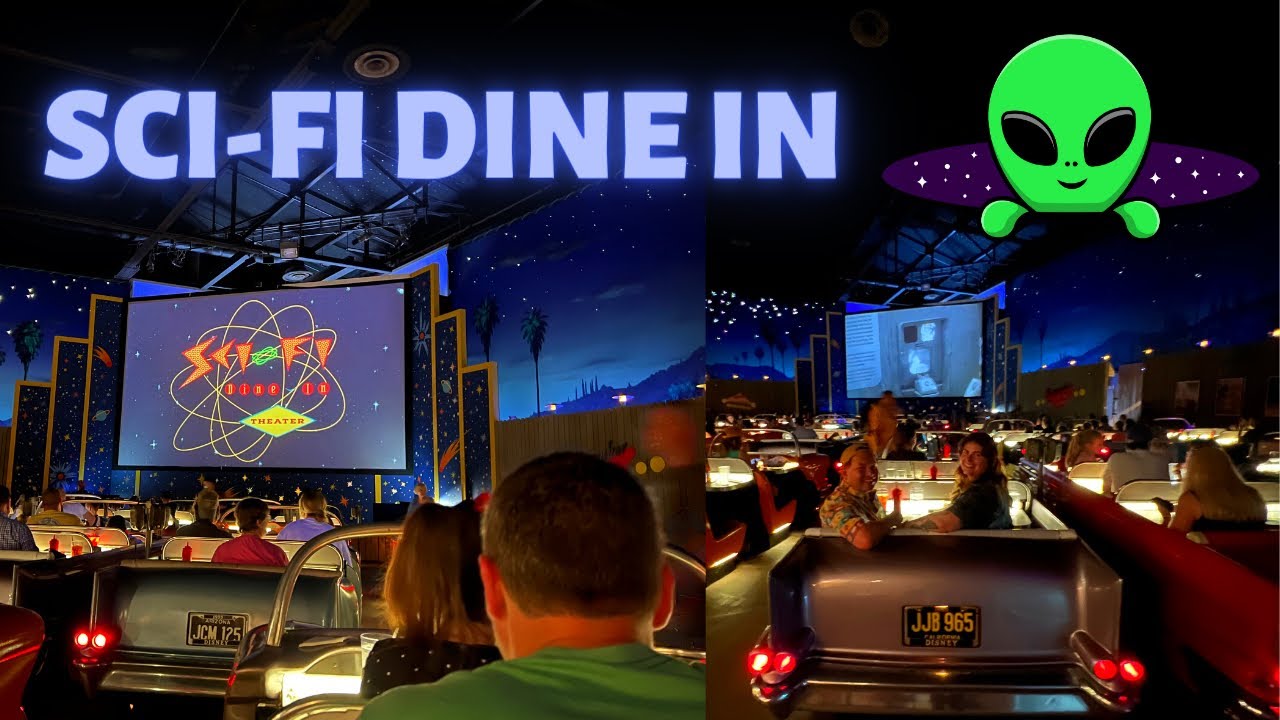 SCI-FI DINE IN AT DISNEY'S HOLLYWOOD STUDIOS - YouTube