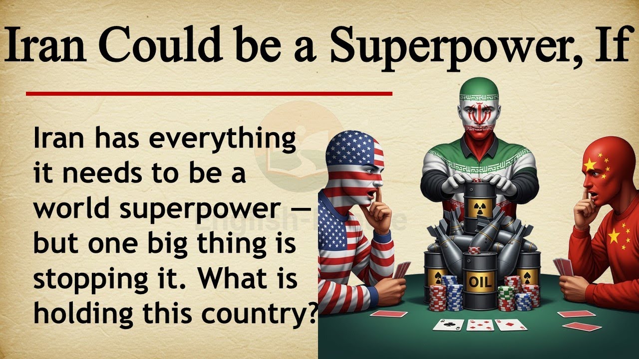 Iran Could be a Superpower If... || 🇮🇷📈 Learn English Through Story ...