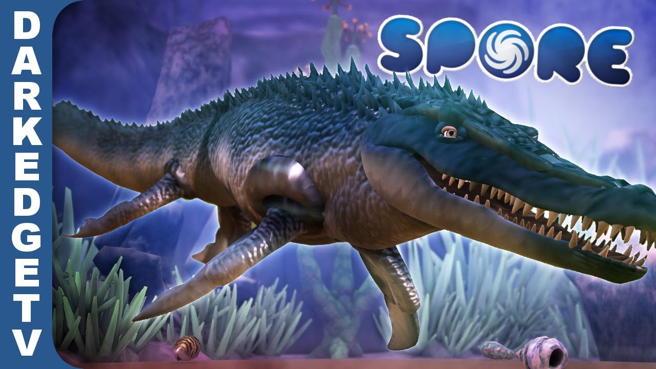 NEW Mosasaurus | Made in SPORE - YouTube