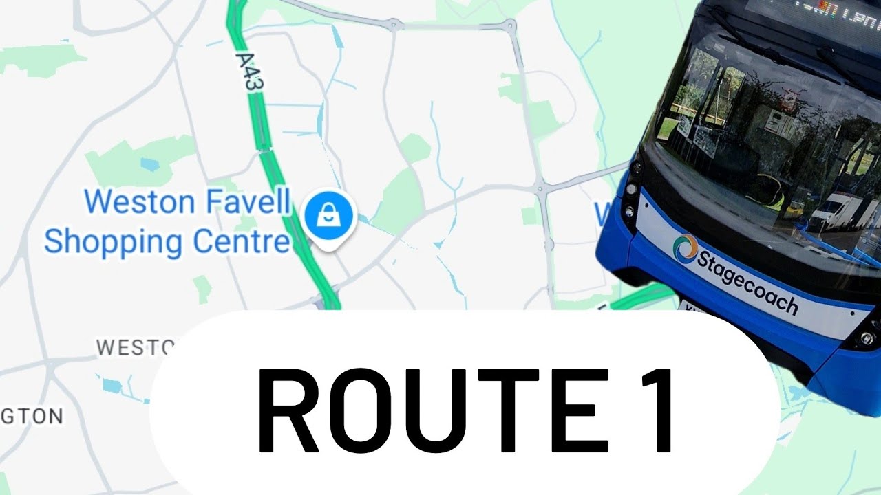 BUS ROUTE 1 TIME POINT AND DESTINATION BLIND CHANGE - YouTube