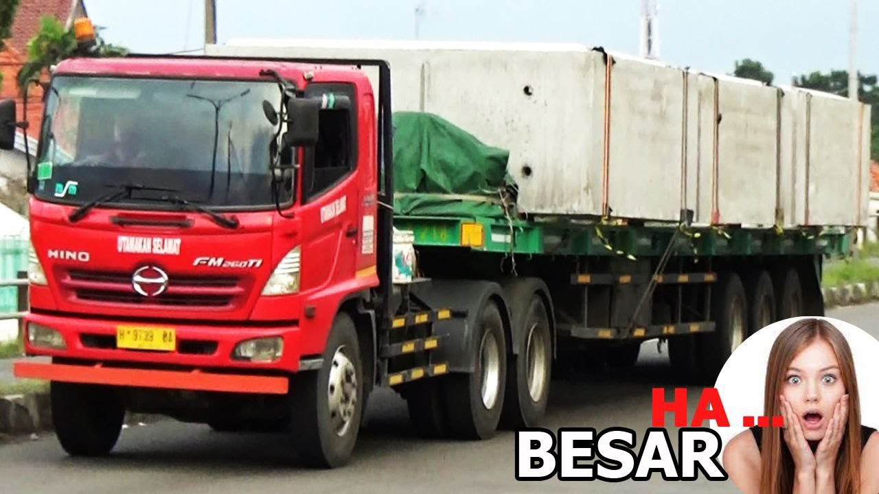 Spotting Truk Panjang !! Big Truck Trailer Truk Car Carier Truk ...