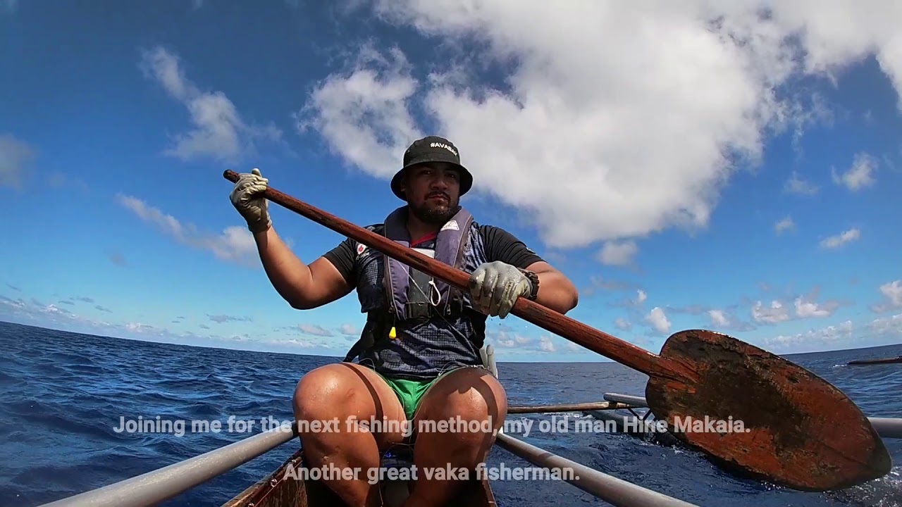 CANOE FISHING ROUTINE (part 2) (Niue Island) - YouTube