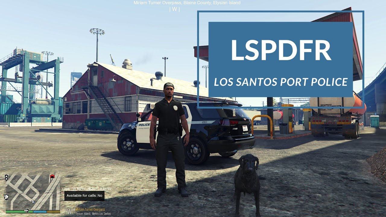GTA 5 LSPDFR Police PC Mod: Los Santos Port Police Episode 4 | High ...
