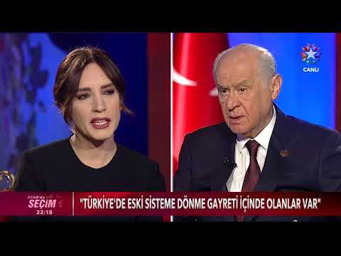 DEVLET BAHÇELİ NAZLI ÇELİK'İN SORULARINI YANITLADI