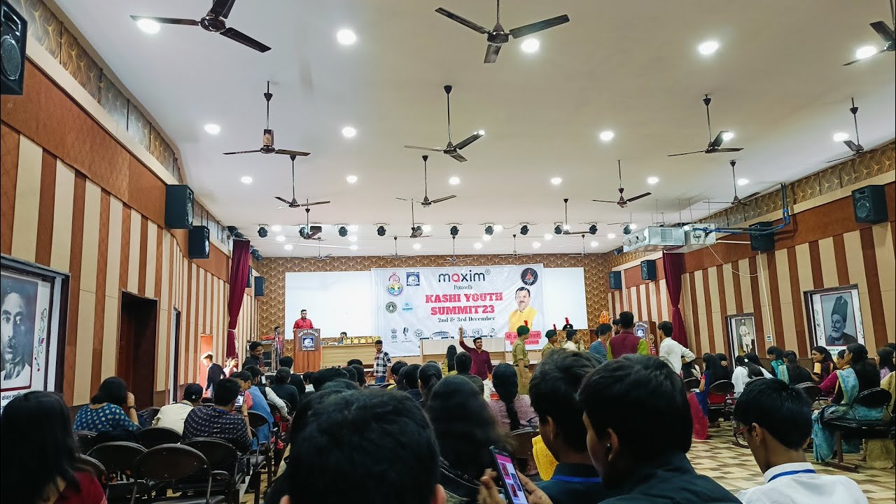 a glimpse of Kashi youth summit at dav pg college bhu #bhu #dav #kashi ...