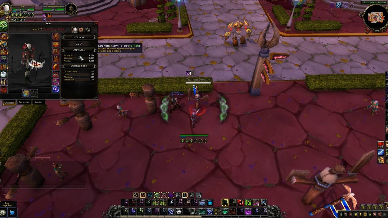 WoW BFA Azerite Armor - Festermight, The Best Unholy Trait so far (7k ...