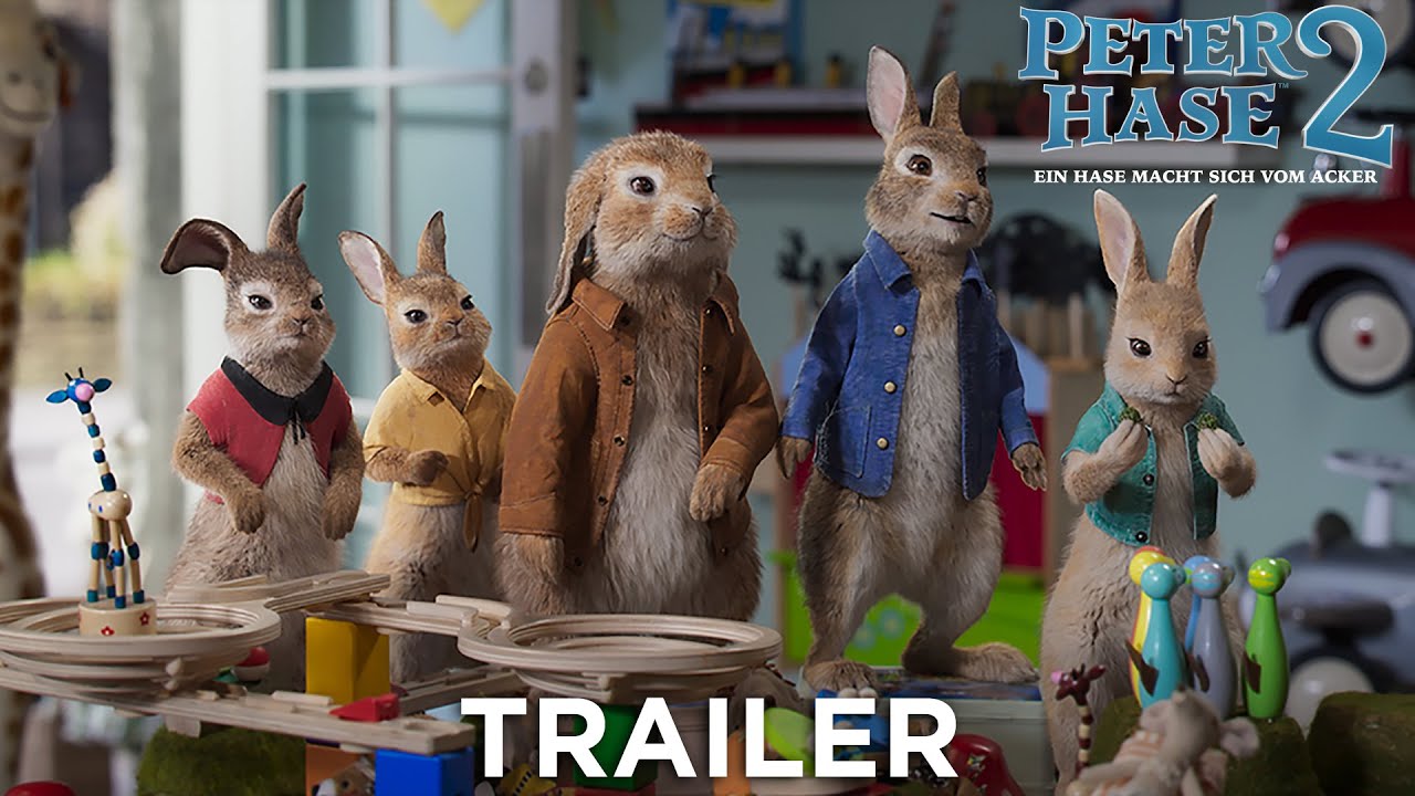 PETER HASE 2 - EIN HASE MACHT SICH VOM ACKER / Trailer C Deutsch ...