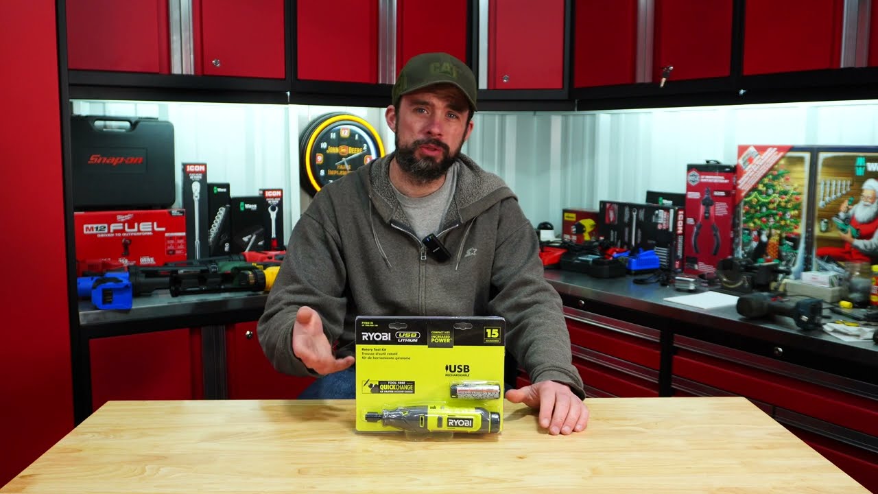 Unboxing The New Ryobi 4 Volt Cordless Rotary Tool - YouTube