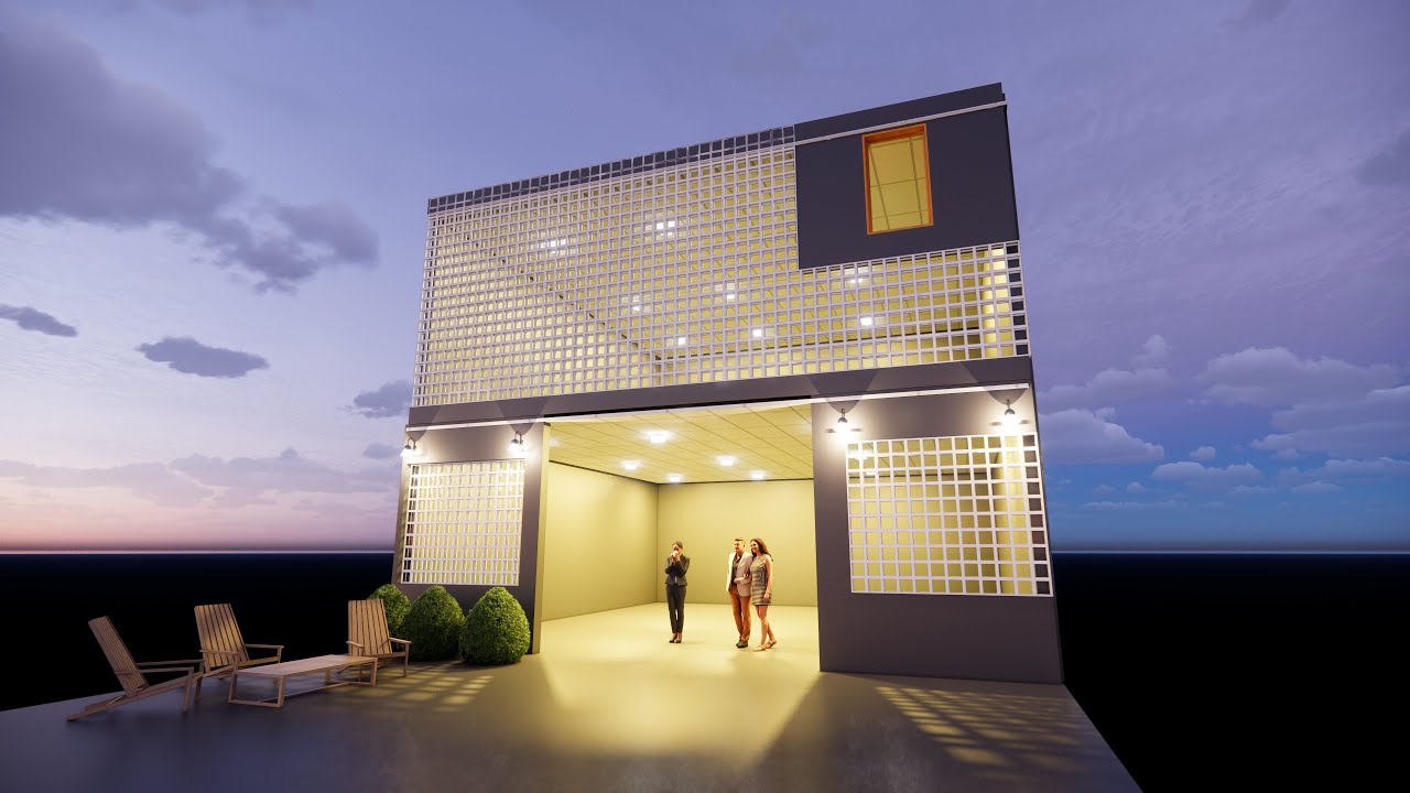 Glass Blocks in revit | Parametric Panel Family - YouTube