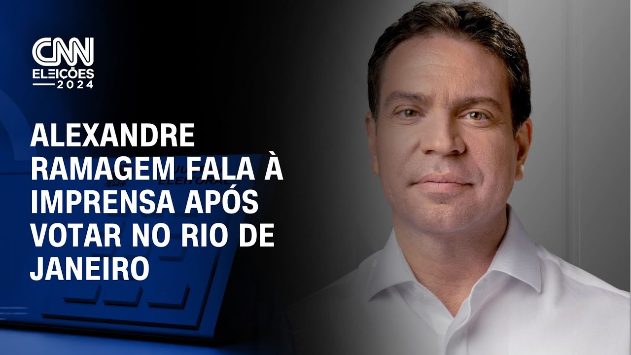 Alexandre Ramagem fala à imprensa após votar no Rio de Janeiro | CNN ...