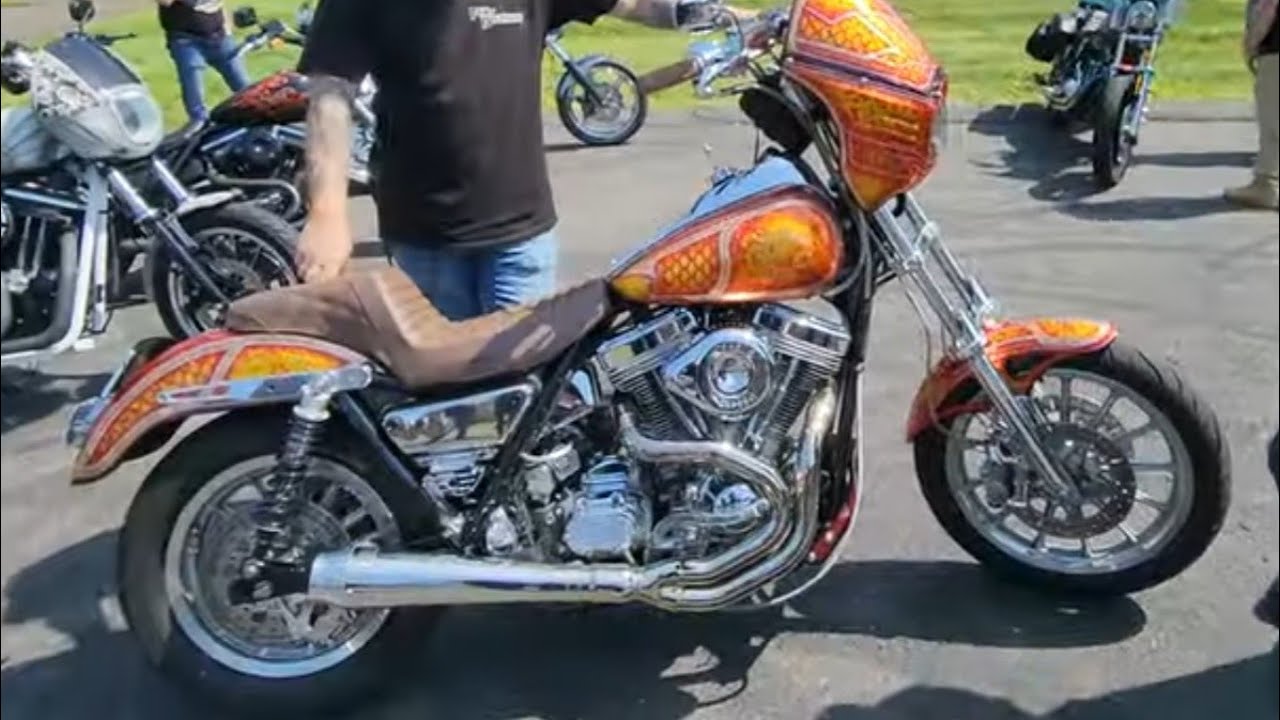 UNIT 6 CUSTOM 1992 FXR HARLEY-DAVIDSON V111 & BAKER 6 SPEED BUILT BY ...
