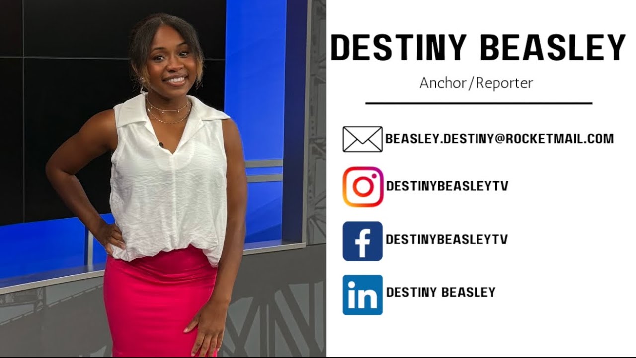 Destiny Beasley Anchor/Reporter Reel 2025 - YouTube