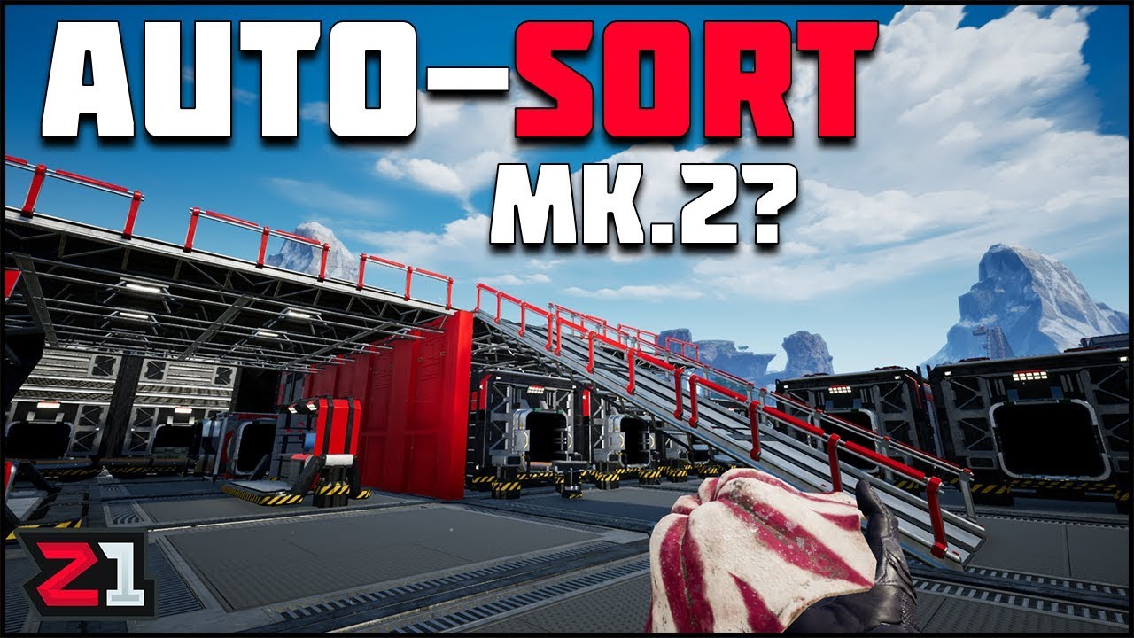 Auto Sorting Machine Rebuild and Starting Improvements! Satisfactory ...