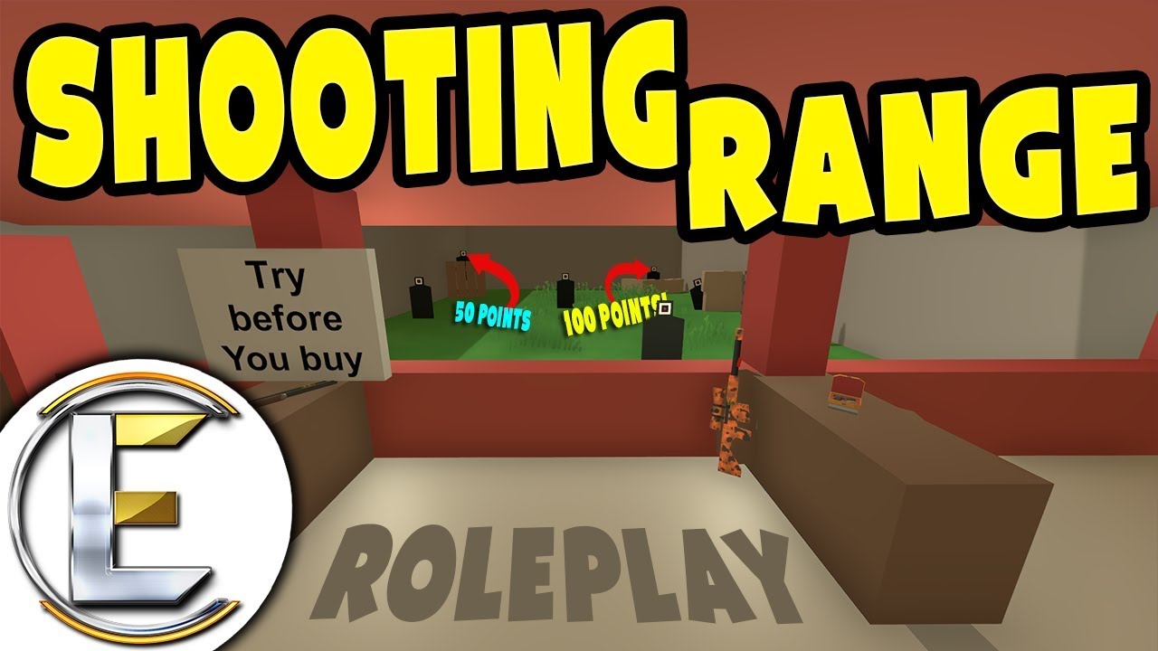 SHOOTING RANGE AND GUN SHOP RP | Try the modded guns before you buy ...
