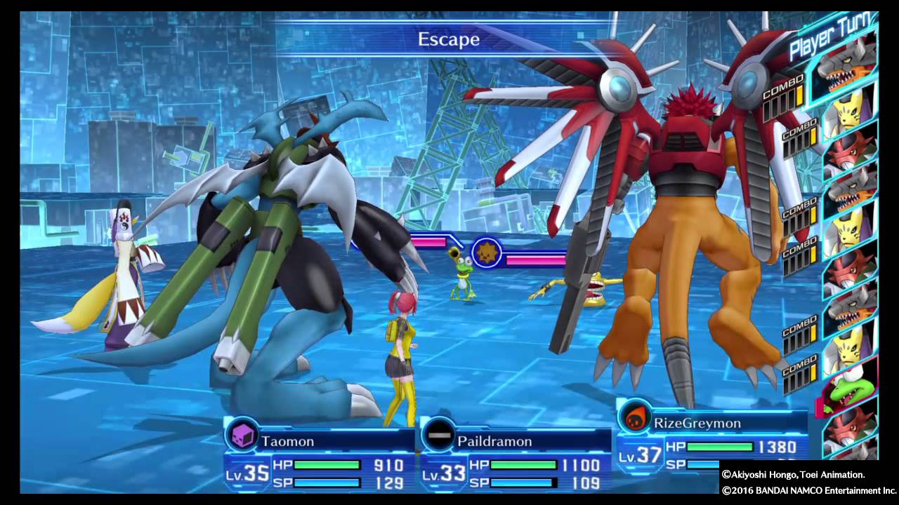 DIGIMON STORY CYBER SLEUTH: Greymon (Blue)'s Property - YouTube