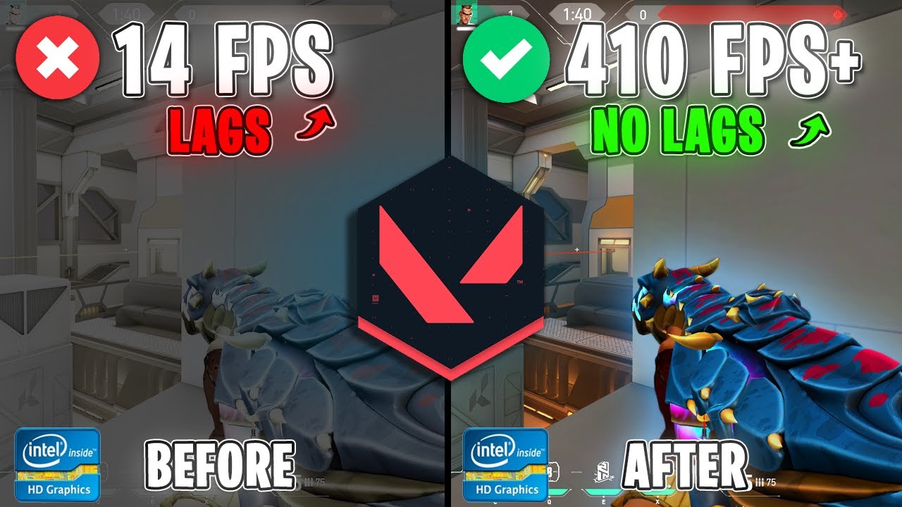 Valorant - Fix FPS Drops, Lags & Get 0 Latency on ANY LAPTOP! | Cloning ...