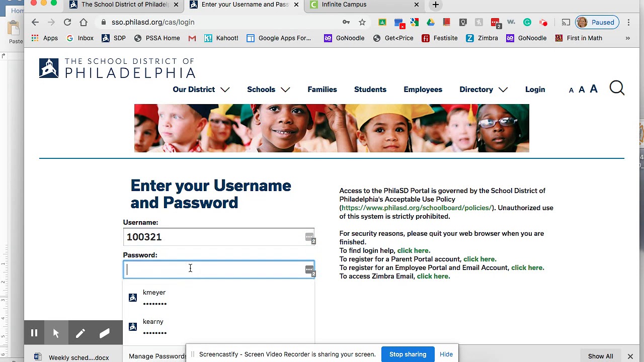 SDP Login for Google Classroom - YouTube